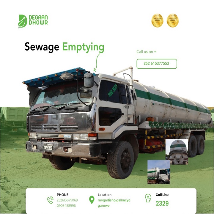 Septic tank Emptying and Disposal - Goobta - Somalia's No.1 Classified Site